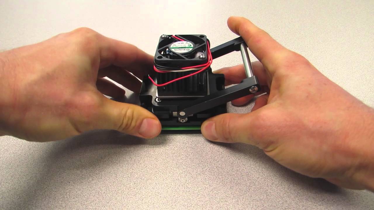 Lever actuated BGA socket for high pin count devices - YouTube