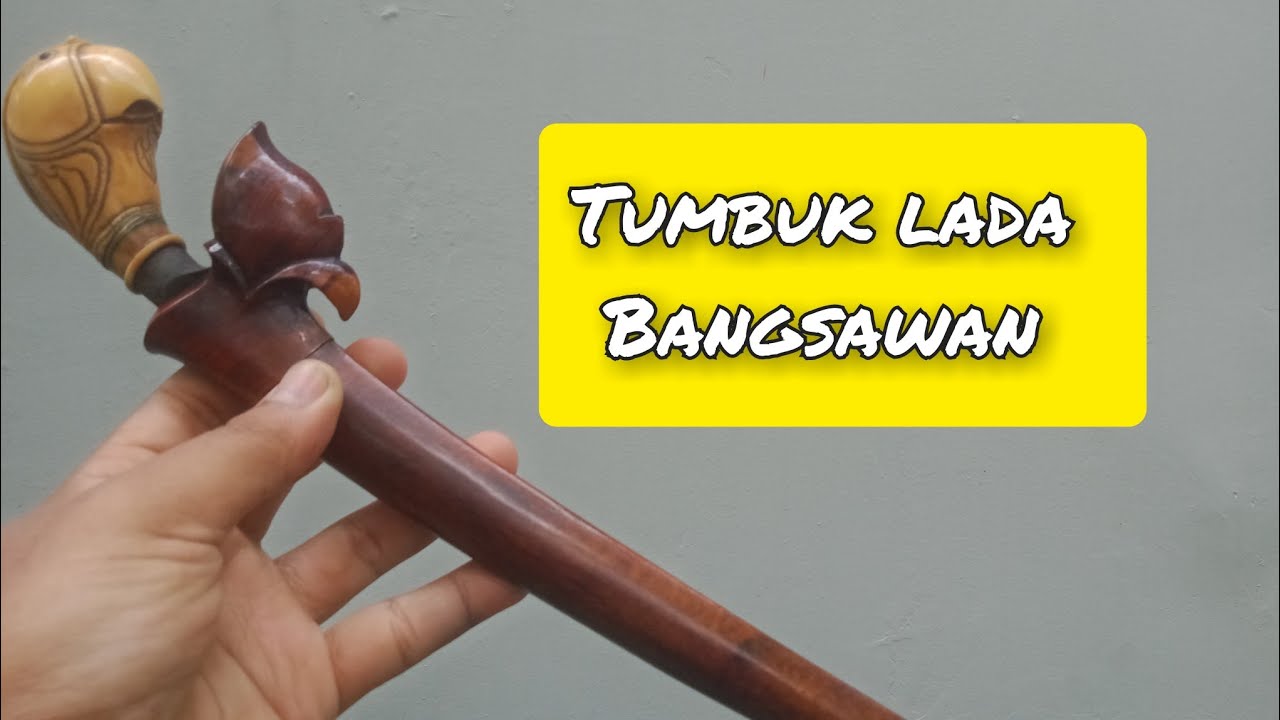 Pusaka tumbuk lada ini merupakan pusaka selit Bangsawan. - YouTube