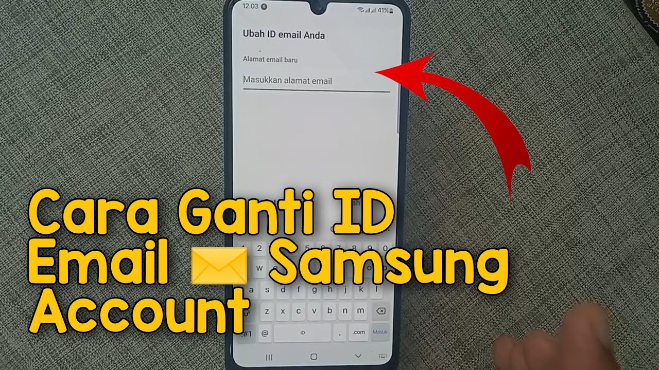 Cara Mengganti Email Samsung Account HP Samsung Galaxy M32 M21 A03S M12 ...