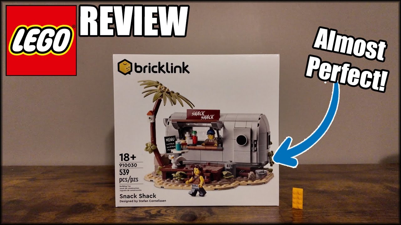 We Need More! LEGO - SNACK SHACK 910030 (2024) Review! BrickLink Series ...
