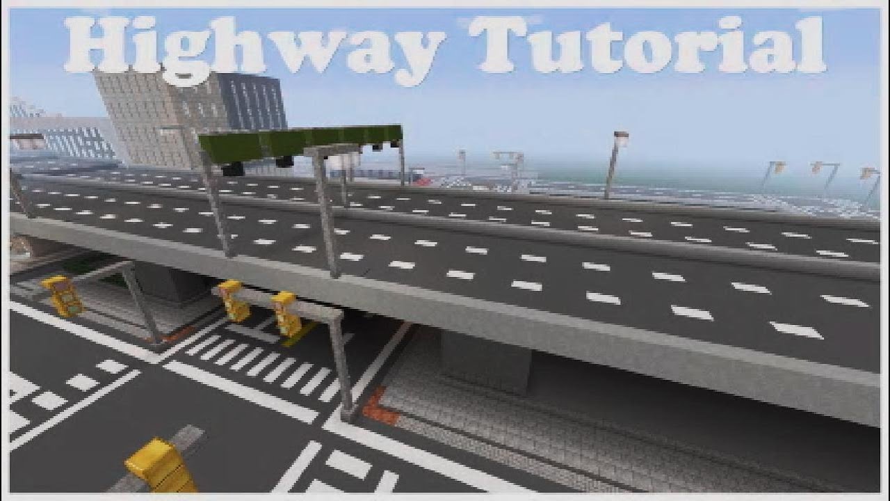 Minecraft PS5: Highway Tutorial! - YouTube