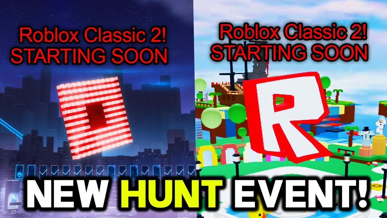 THE NEW HUNT EVENT!! (Roblox Classic 2) - YouTube