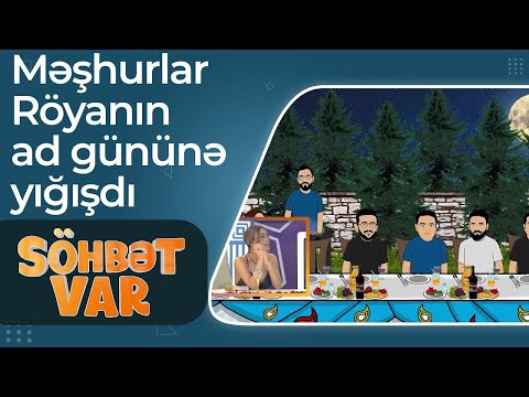 Məşhurlar Röyanın ad gününə yığışdı - Animasiya filmi - Söhbət Var