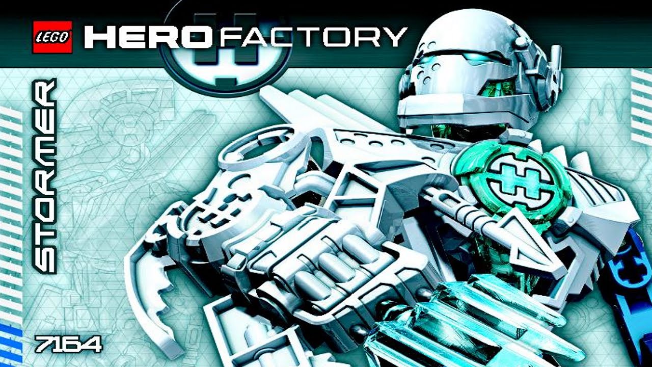 LEGO instructions - Hero Factory - 7164 - Preston Stormer - YouTube