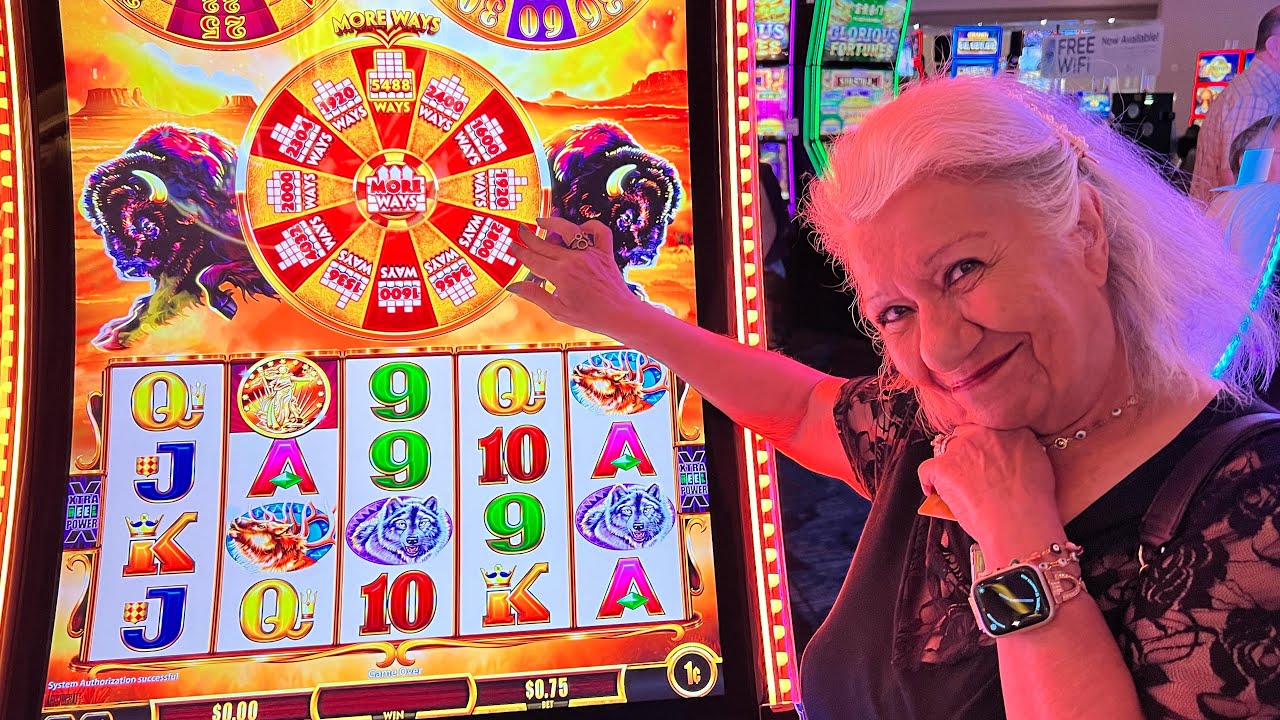 Will VegasLowRoller Mom WIN on Buffalo Gold??? - YouTube