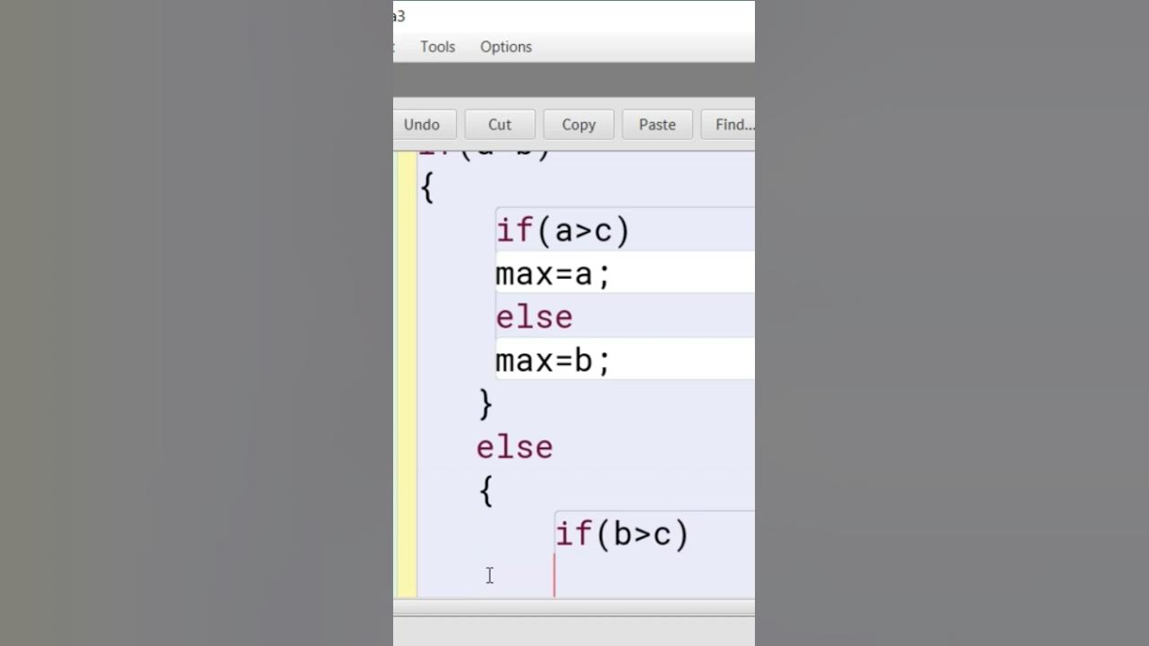#java #icse #tenth #icsetenthjava Decision Making #IfStatement ifelsestatementwap (max from ...