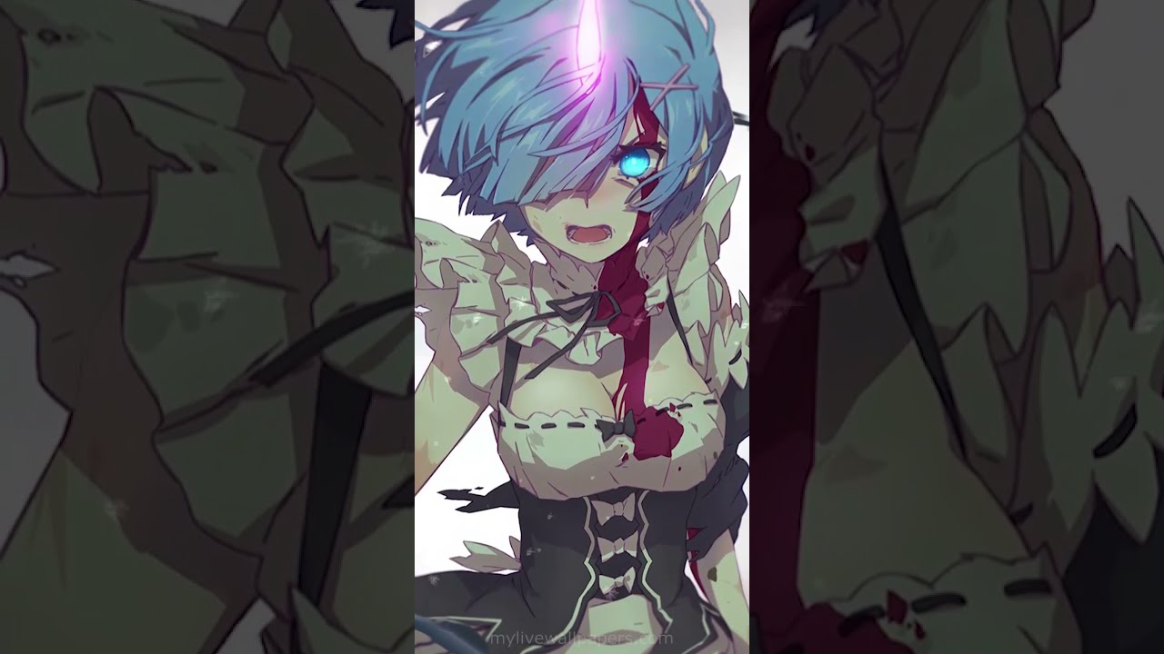 Rem Chains ReZero Live Anime Wallpaper for Android - YouTube