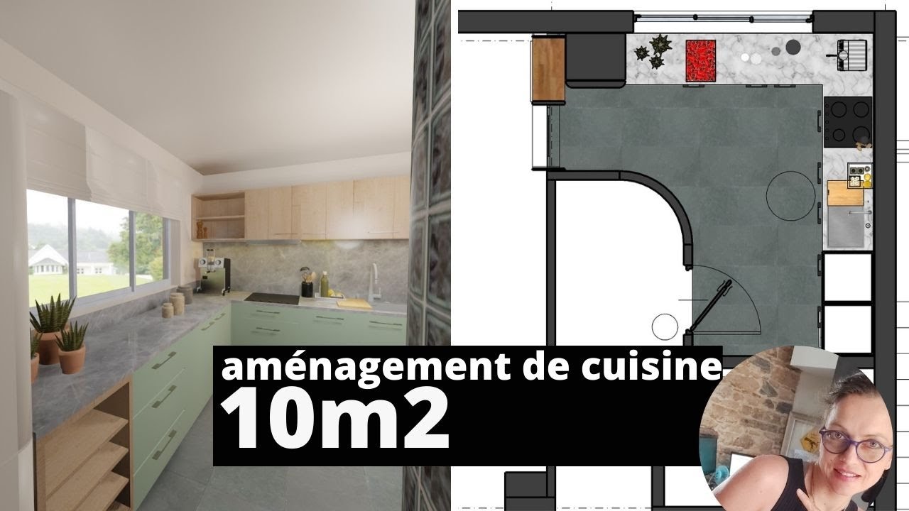 R ussir Son Amenagement Cuisine 10m2 YouTube