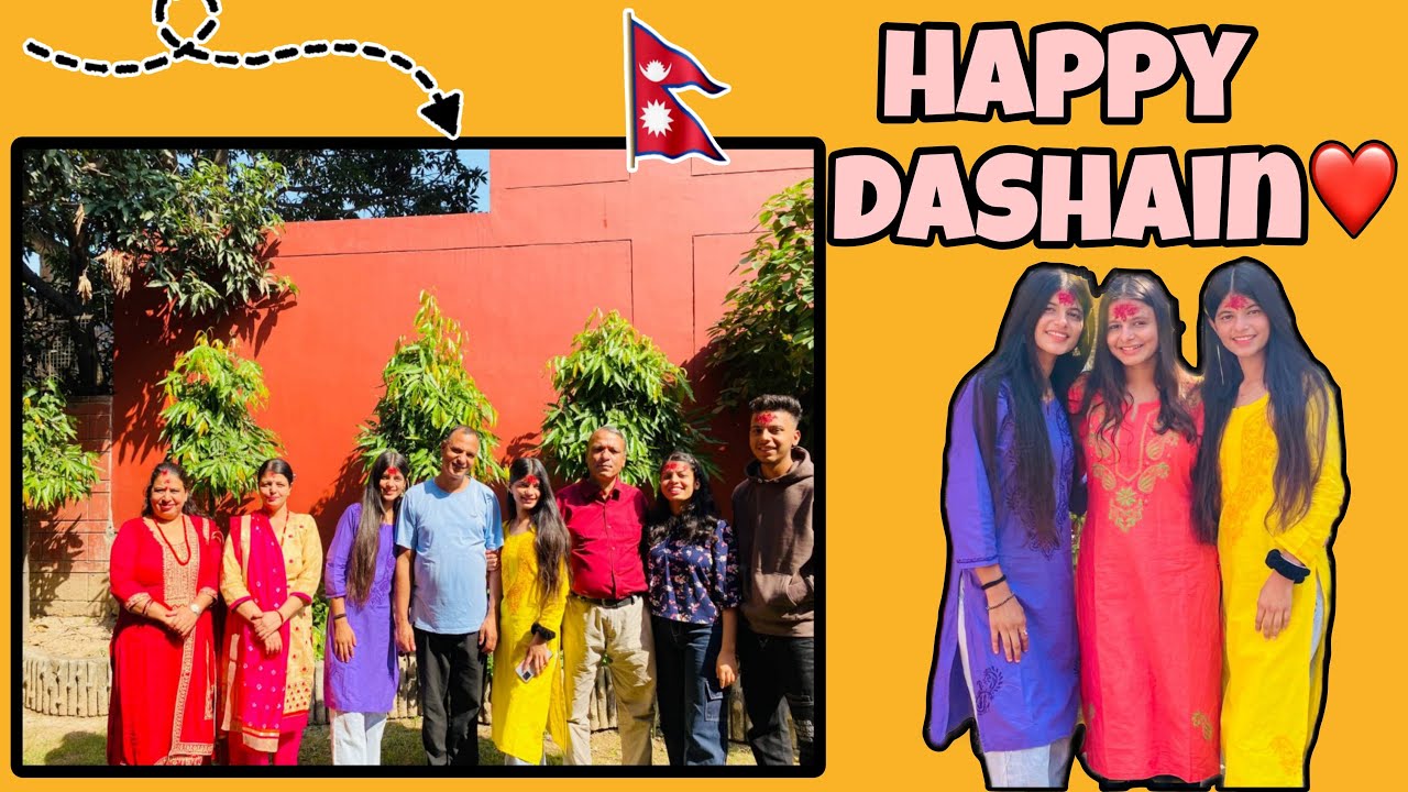 CELEBRATED DASHAIN 2080 ️🇳🇵 || HAPPY DUSSHERA ||THE CAPTURED LIFE - YouTube