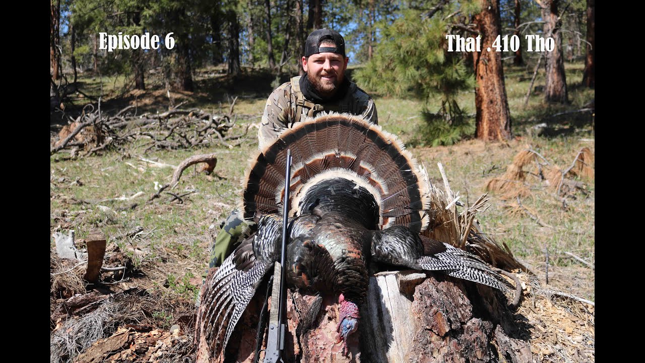 410 drops a gobbler in his tracks - YouTube