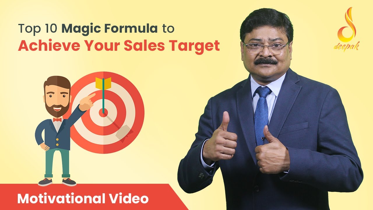 Top 10 Magic Formula to Achieve all Your Sales Target | Sales Lesson by ...