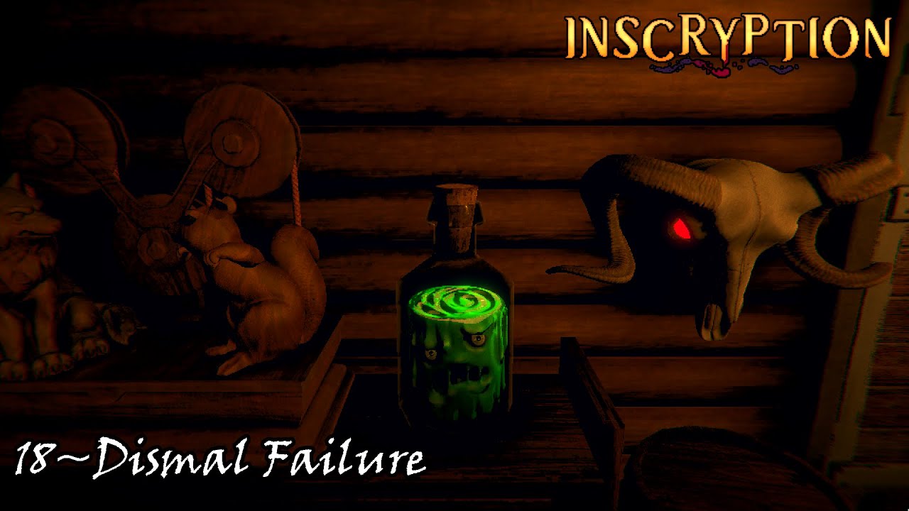 Let's Play Inscryption - 18. Dismal Failure - YouTube