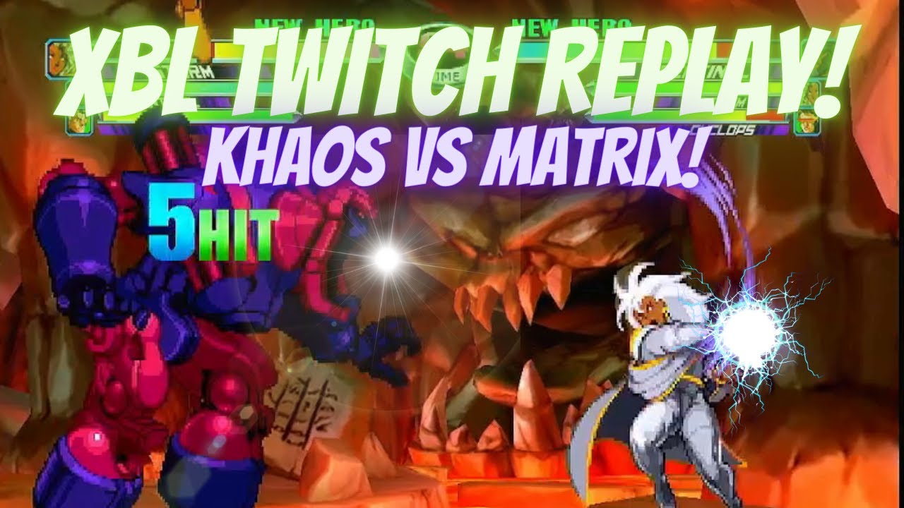 MvC2 - XBL Twitch Replay! - Scrimms with Chris Matrix 03/24/24 - YouTube
