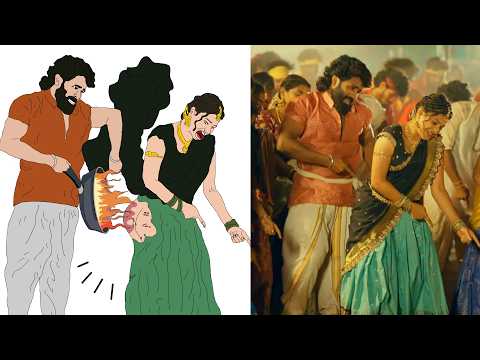 Malle Chettu Full Video Song | Telugu Songs | Vaishnavi Sony | Shekar Virus | Drawing meme | 2d