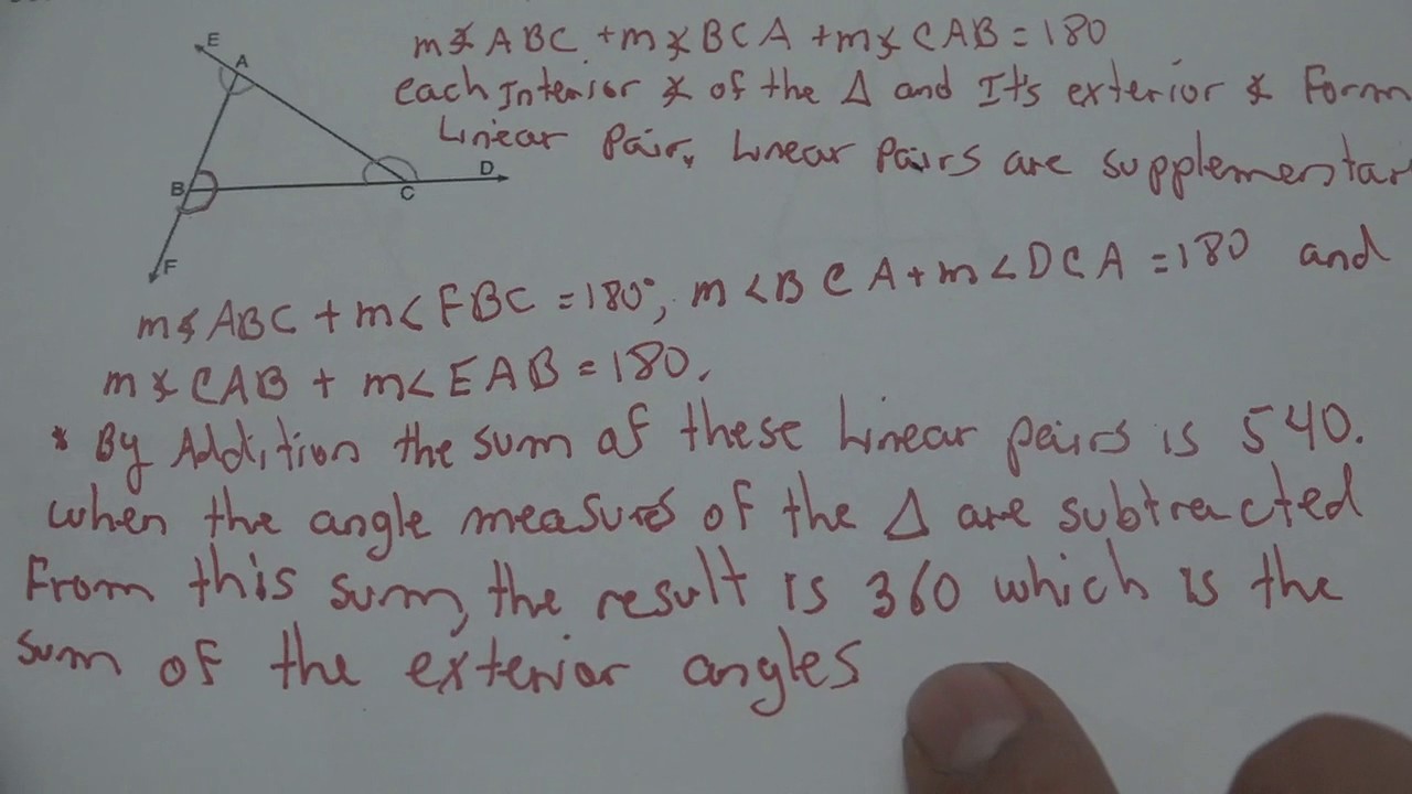 Passing the cc geometry regents part 4 - YouTube