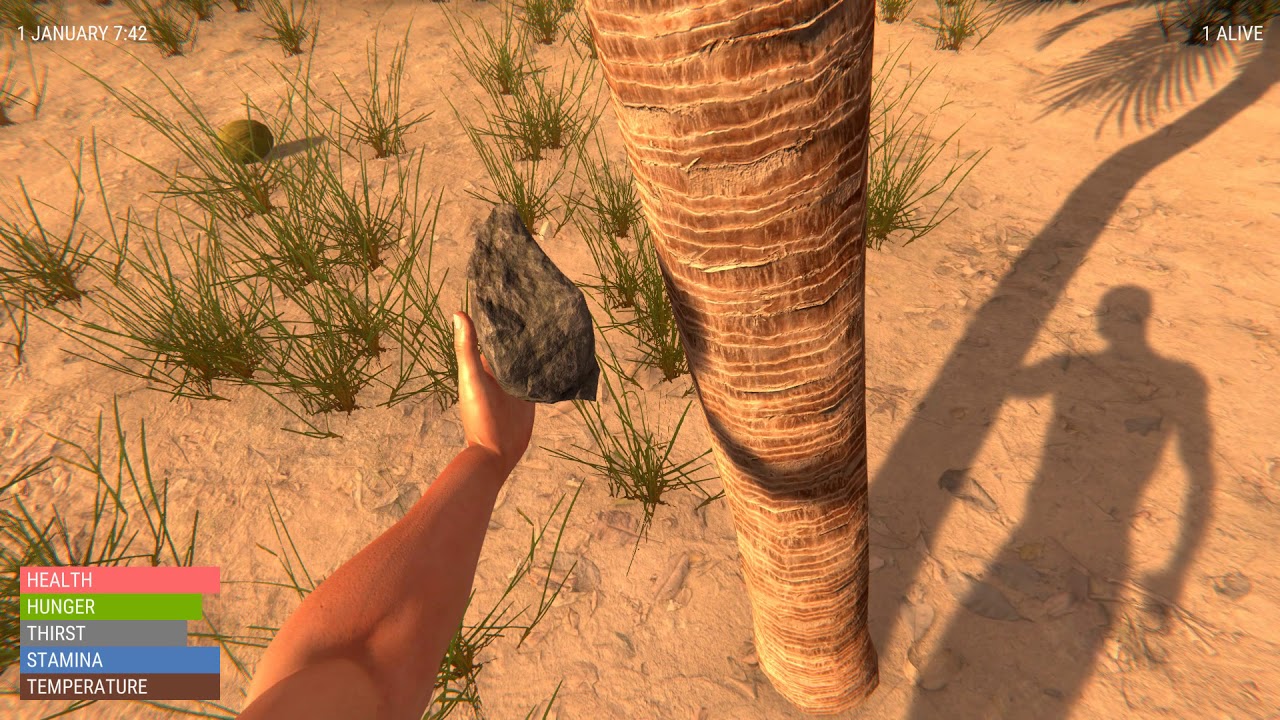 Hand Simulator: Survival Tutorial, How to Cut Trees - YouTube