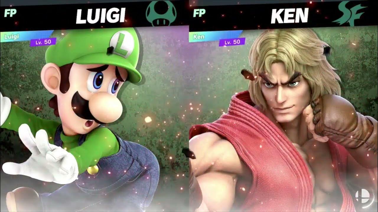 Super Smash Bros Ultimate Amiibo Fights – 6pm Poll Luigi vs Ken - YouTube