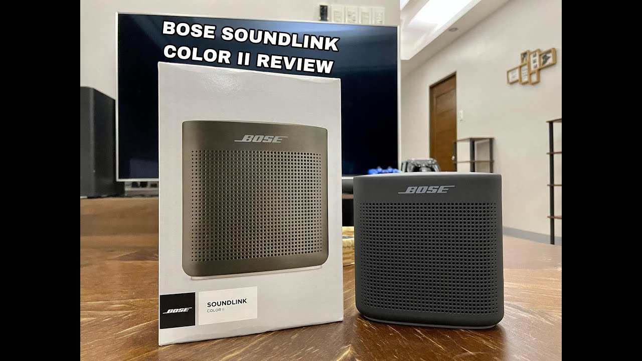 Bose Soundlink Color II Review - YouTube