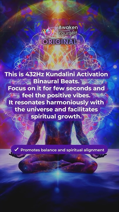 432hz Kundalini Energy Awakening Find Full Video ⬆️ Youtube