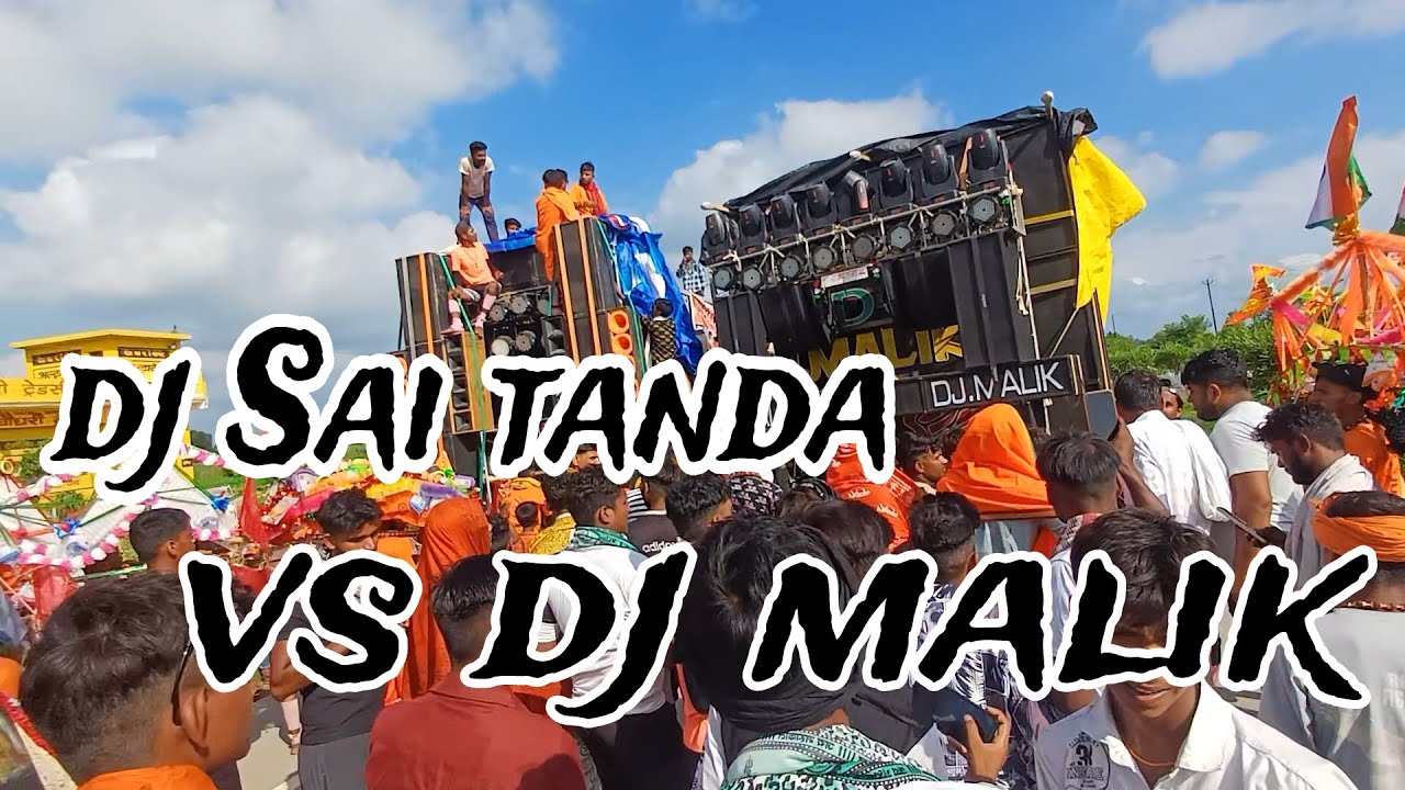 dj Sai tanda vs dj malik kazikhera #muzffanagar full competition..dj malik winer #djremix # ...