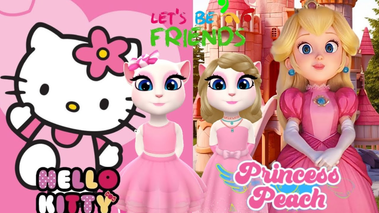 Hello Kitty Princess Peach