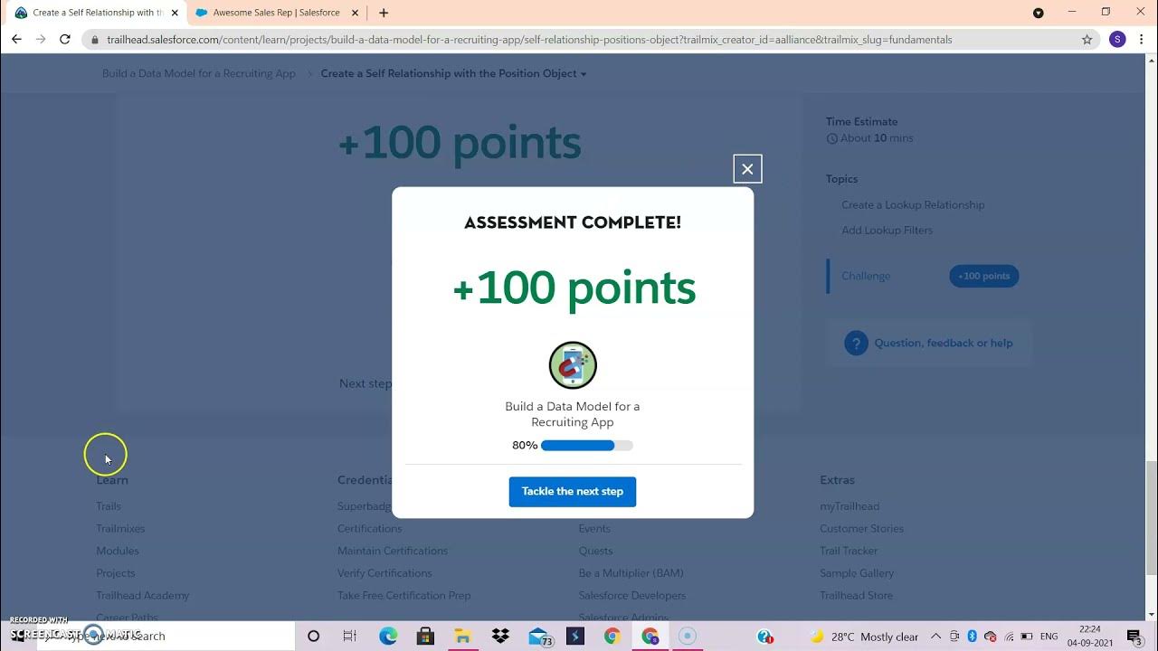 Create a Self Relationship with the position Object-Build a Data Model for a Recruiting App ...