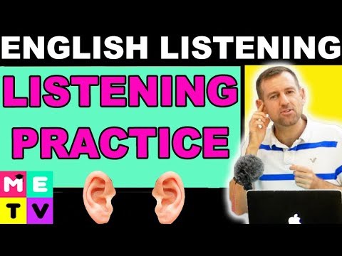 ENGLISH LISTENING PRACTICE - YouTube