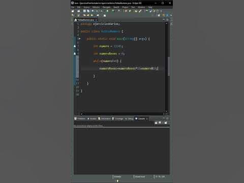 Como INVERTIR un número en JAVA - YouTube