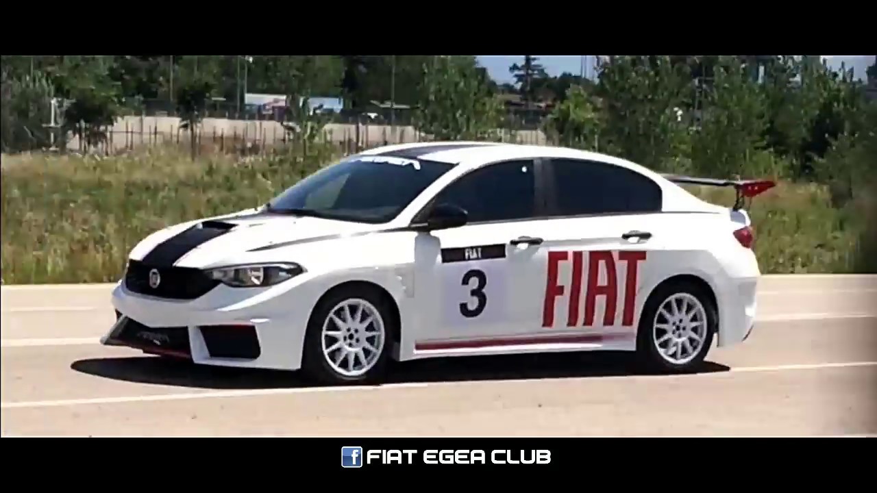 Fiat Egea / Tipo Abarth Slalom Race - YouTube