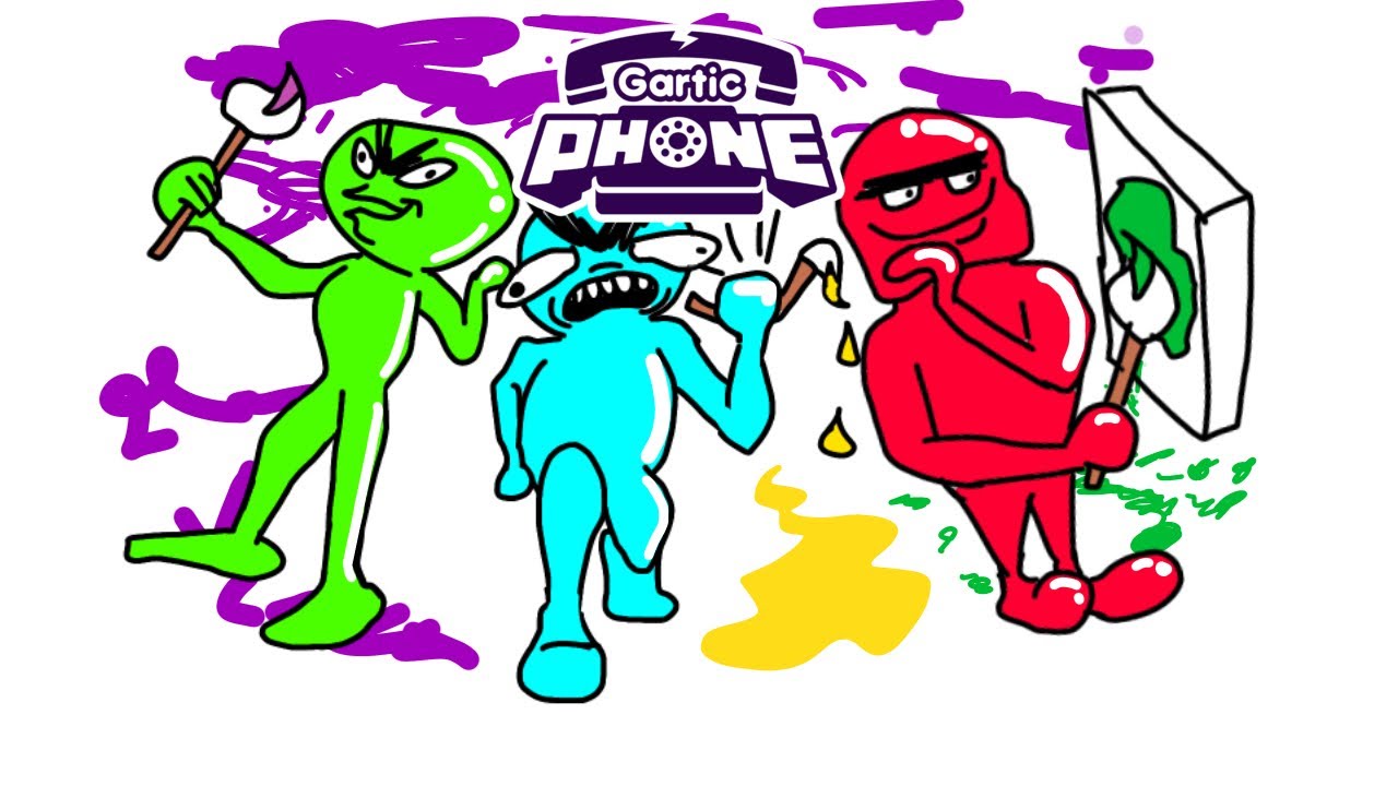 3 Idiots try Gartic Phone ft. Raybobs, Zazaman - YouTube