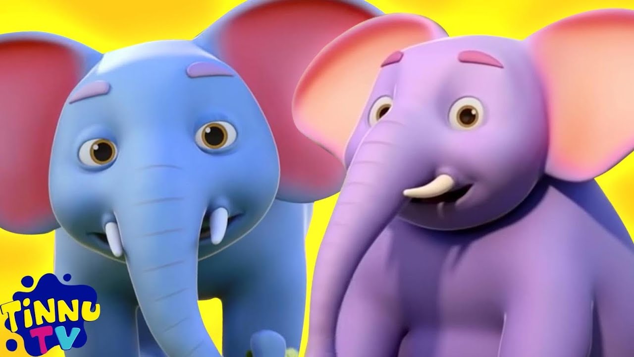 Ek Mota Hathi, एक मोटा हाथी, Hindi Nursery Rhyme and Kids Song - YouTube