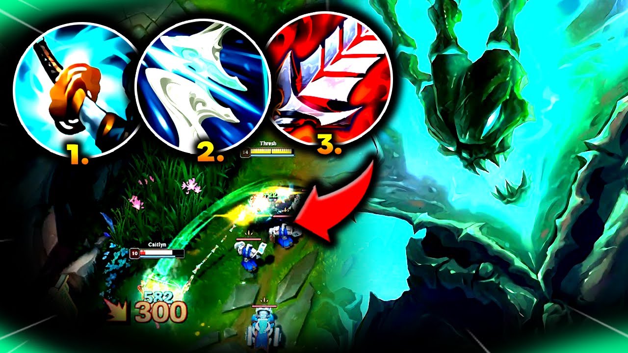 THRESH TOP CAN NOW 1V5 THE FULL ENEMY TEAM (YES, LITERALLY) - S13 ...