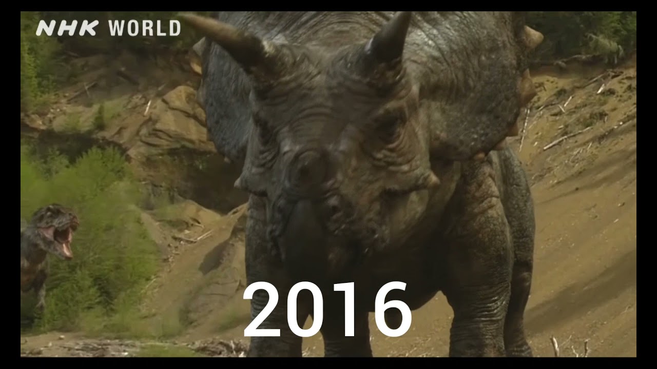 Triceratops Of Evolution 1993-2018 - YouTube