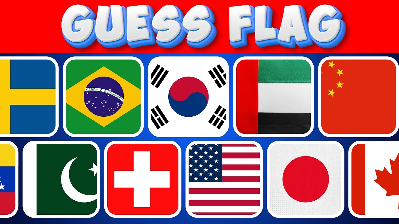 Guess the Country Flag 🌍 | Hard Flag Quiz Challenge | Parro Quiz - YouTube