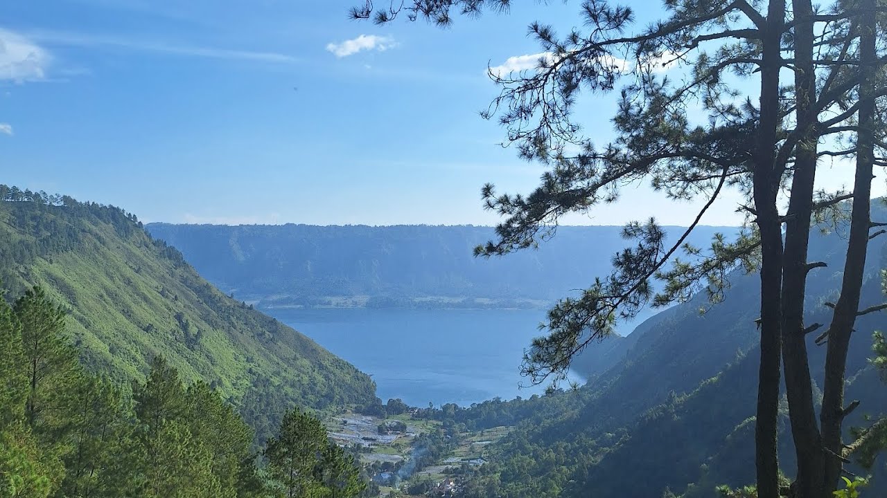 Toba Lake Caldera - Aerial View, July 2024 - YouTube