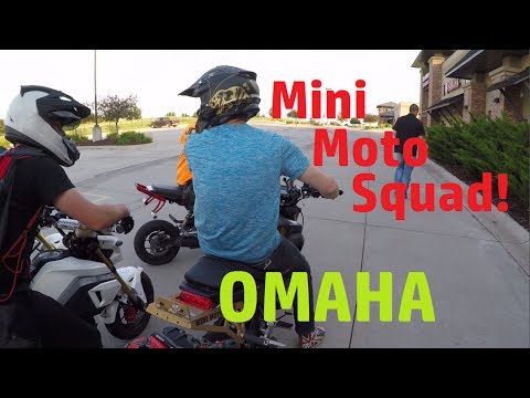 KK RIDES WITH GROMIE BEAR AND THE MINI MOTO SQUAD! - YouTube