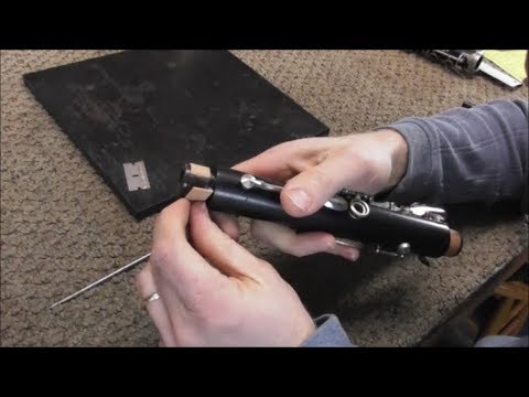 How To Replace a Clarinet Tenon Cork - YouTube