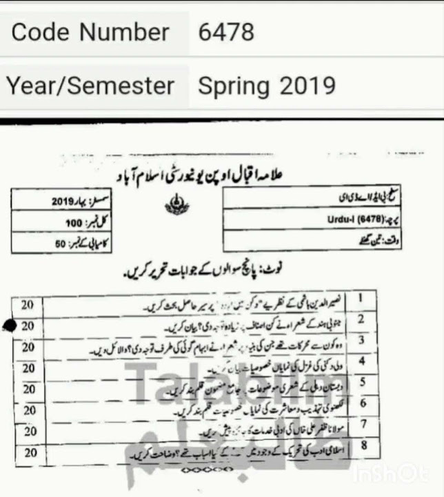 6401,6478 codes past papers - YouTube