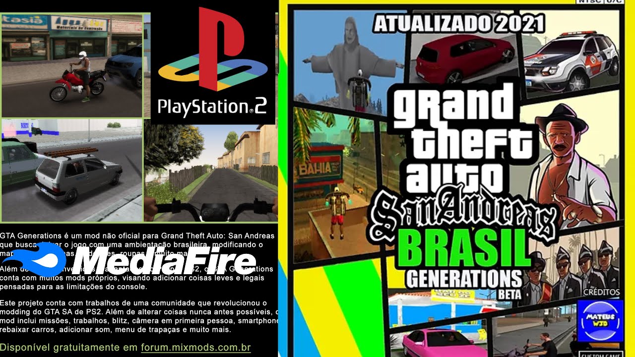 GTA Generations PS2, AethersX2, MYPS2, NETHERSX2, PCSX2 Iso - YouTube