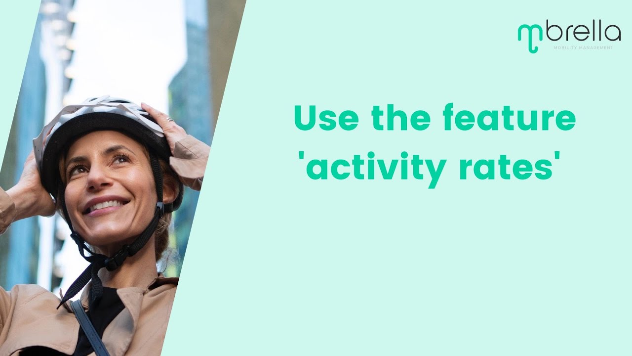 How to use the feature 'activity rates'? - YouTube