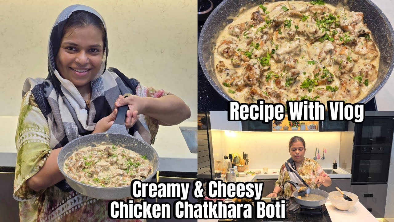 Creamy & Cheesy Chicken Chatkhara Boti Fry Recipe | Ghar Ke Bhot Saare ...