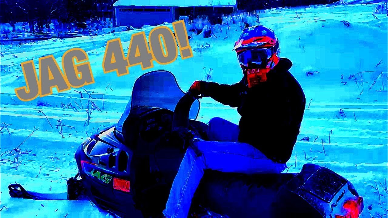 I BOUGHT A SNOWMOBILE! ARCTIC CAT JAG 440 FIRST RIDE IMPRESSIONS! - YouTube