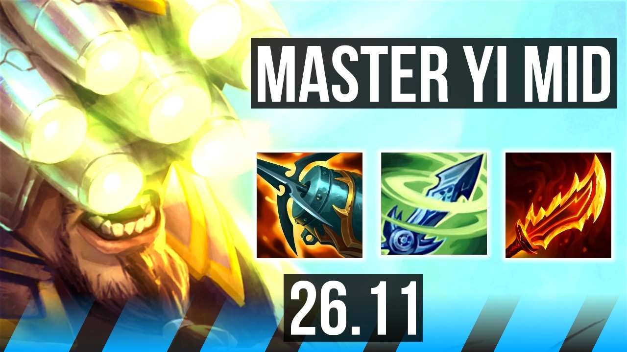 MASTER YI vs LEBLANC (MID) | KR Master | 26.11 - YouTube