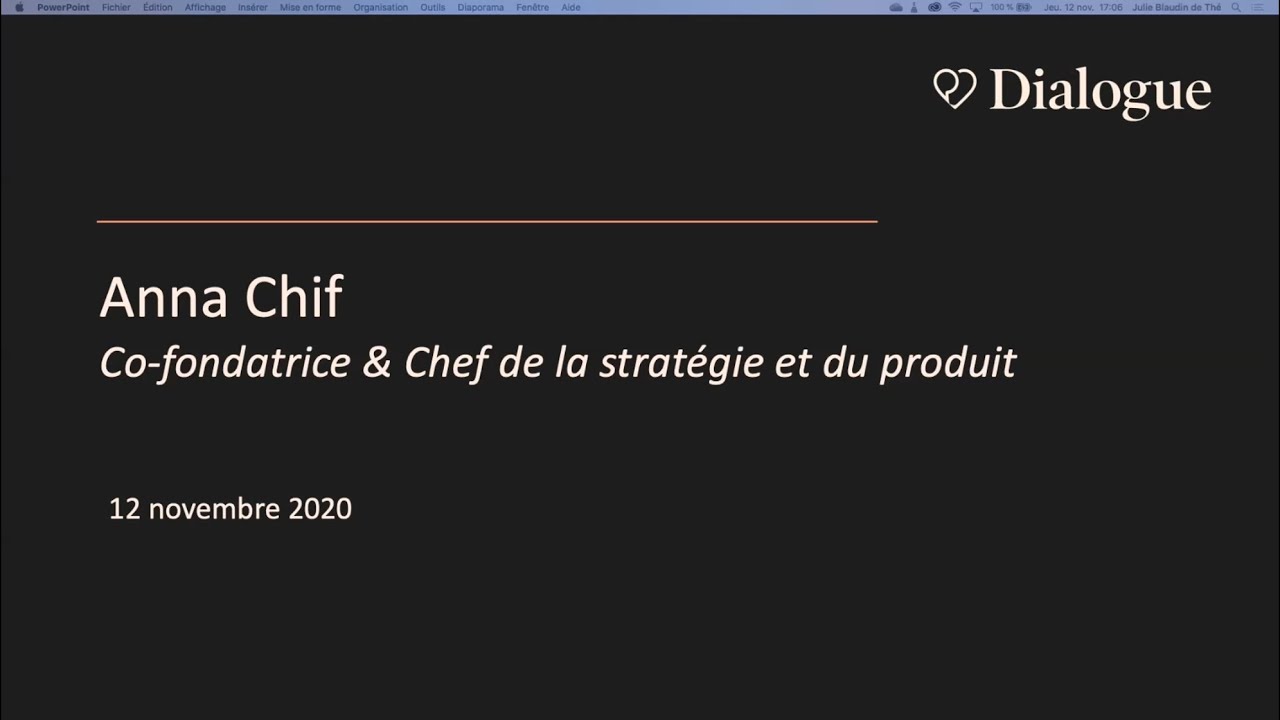 Femmes en Technologies de la Santé – Anna Chif - YouTube