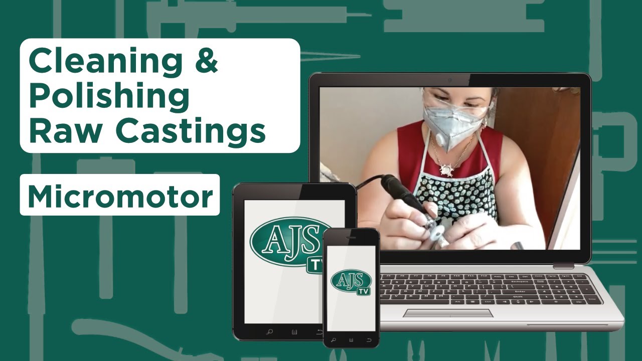 How to Clean & Polish a Casting using a Micromotor - YouTube