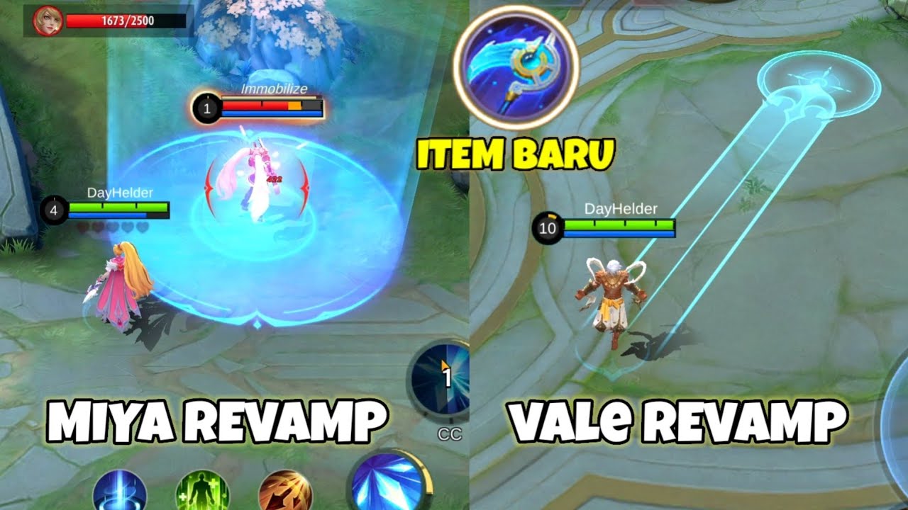 VALE REVAMP DAN MIYA REVAMP DAN ITEM BARU ! CALON AKAN JADI HERO OP DI ...