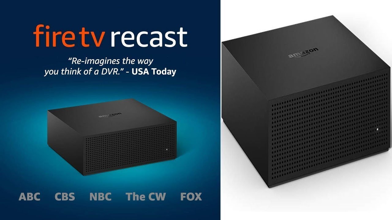 Fire TV Recast, over-the-air DVR, 500 GB, 75 hours, DVR for cord ...