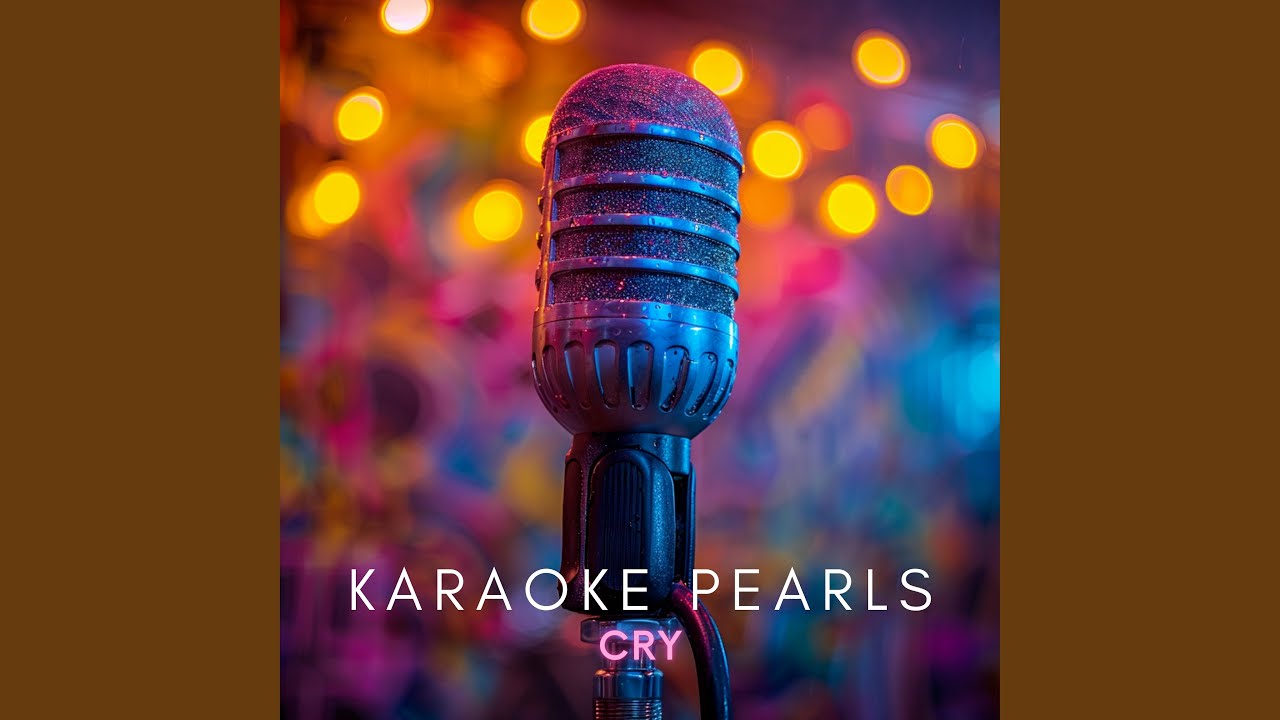 Cry (Karaoke Version) (Originally Performed By Alex Parks) - YouTube