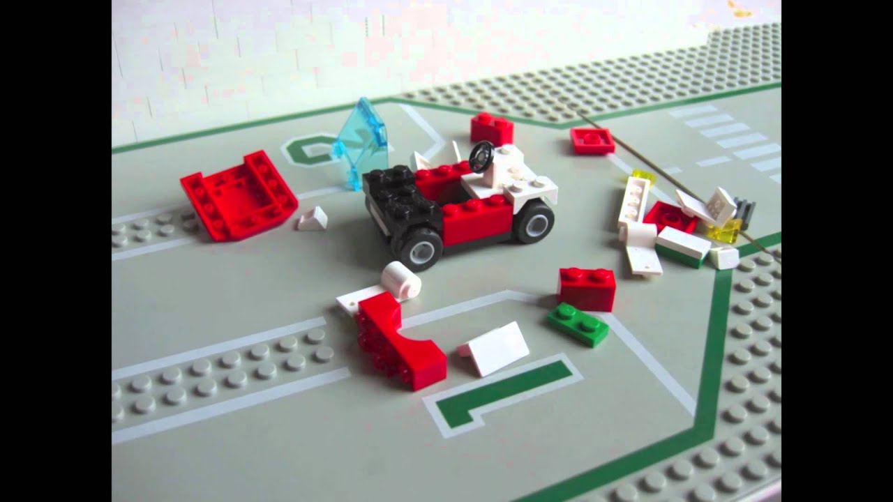 Lego City Custom Fire Car - YouTube