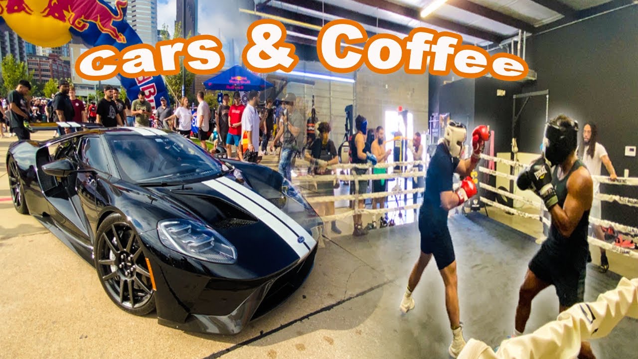 Cars & Coffee + Boxing Sparring Session - YouTube